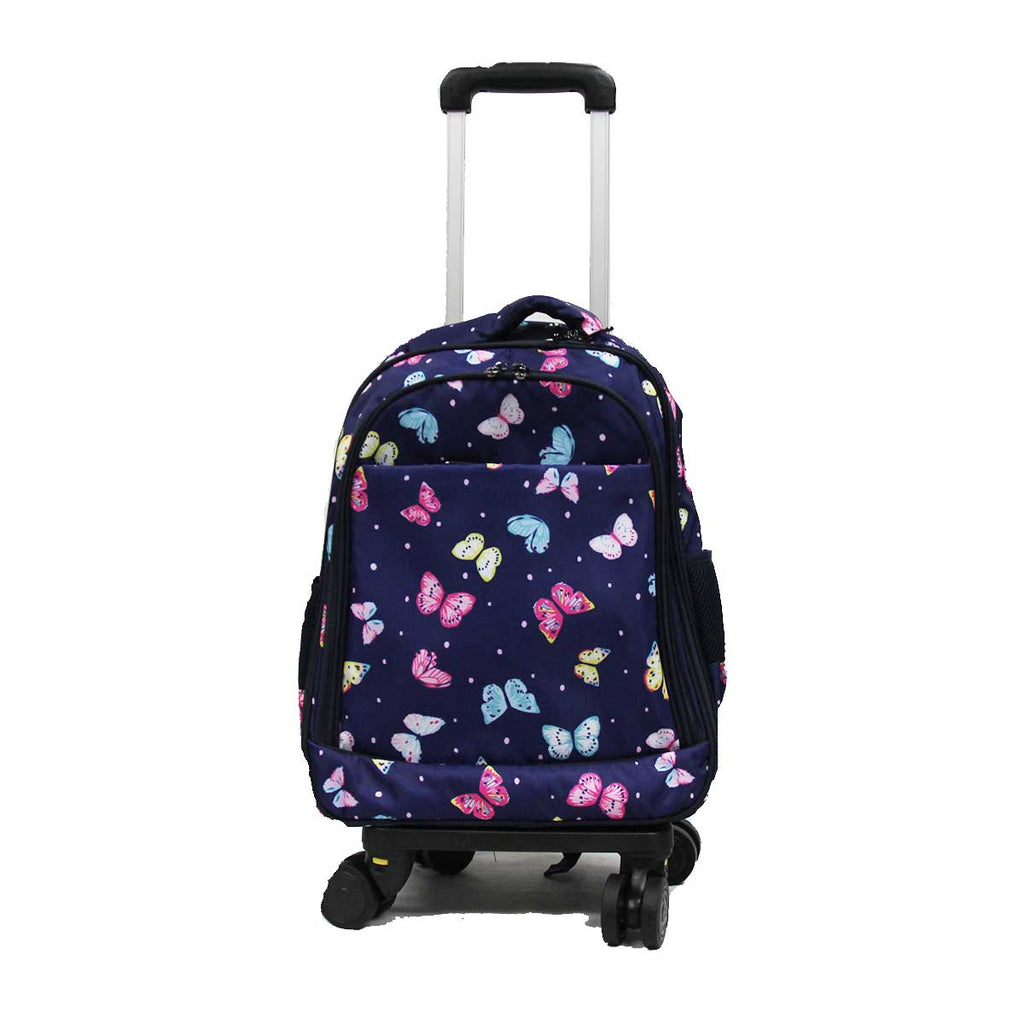 Luggage Outlet - Rolling Trolley Backpack with Spinner Wheels