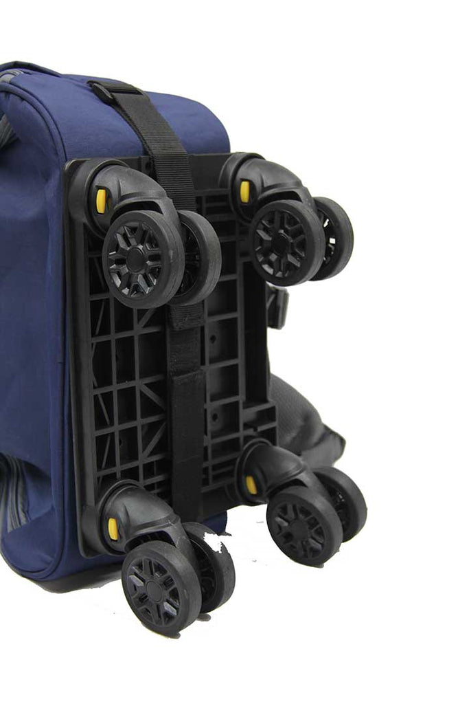 Luggage Outlet Singapore - Rolling Trolley Backpack with Spinner Wheels