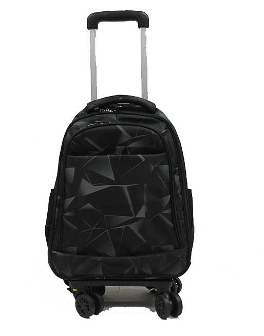 Luggage Outlet - Rolling Trolley Backpack with Spinner Wheels